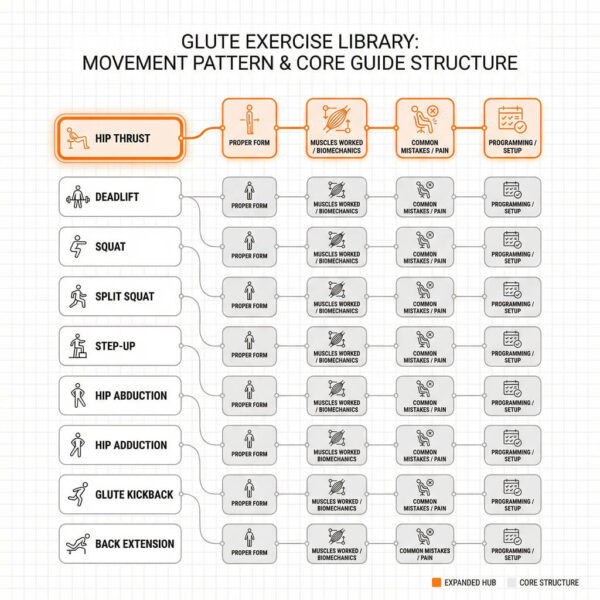 Glute Training Database: Anatomy & Mechanics | Booty Builder